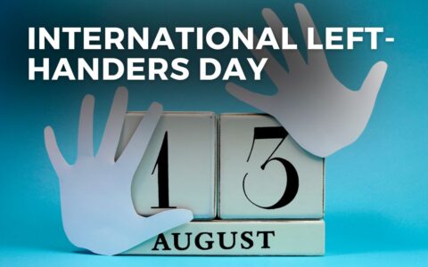 INTERNATIONAL LEFT-HANDERS DAY - August 13, 2024 - Angie Gensler